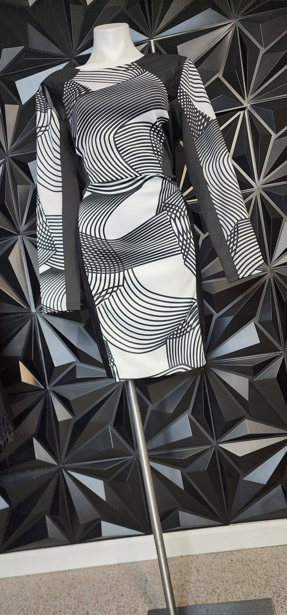 Catos printed design dress sz 16 – Dirty Dye Ana Closet